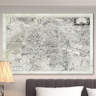 Wexford Home Parisian Sketch Map II - Graphic Art Print on Canvas | Wayfair